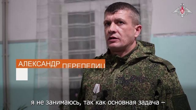 Награждение военнослужащих медицинского отряда специального назначения