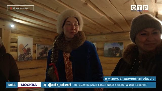 В Муроме установили 15-метрового деревянного коня