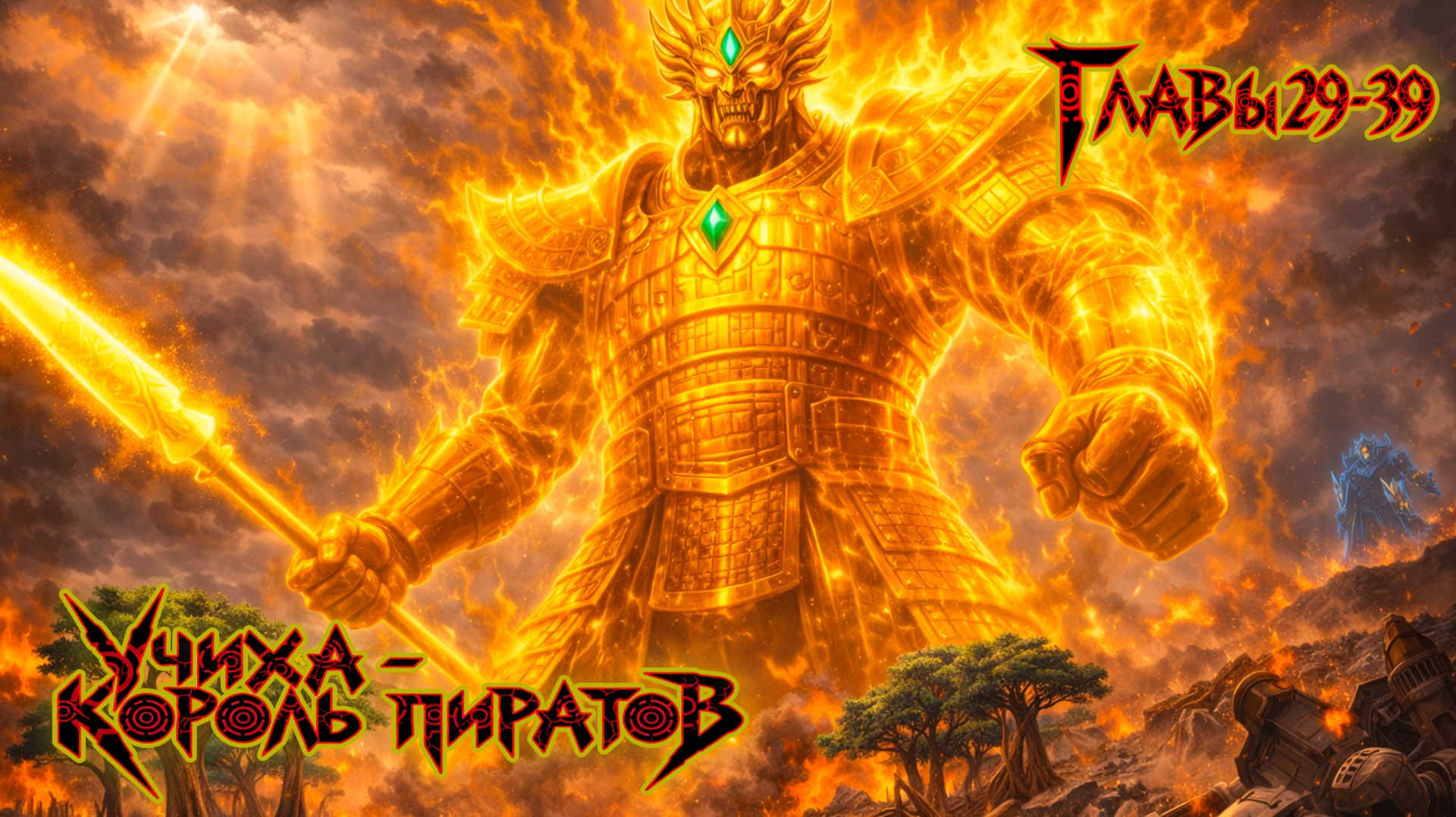 Учиха - Король пиратов  - Главы 29-39 | Альтернативный сюжет по Ван Пис