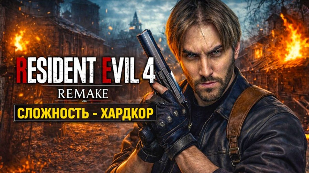 Resident Evil 4: Remake - Хардкор - ФИНАЛ - Часть 6 / Полное прохождение