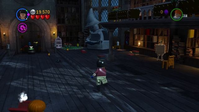 LEGO Harry Potter: Years 1-4 Мантия-невидимка прохождение (PC) #4