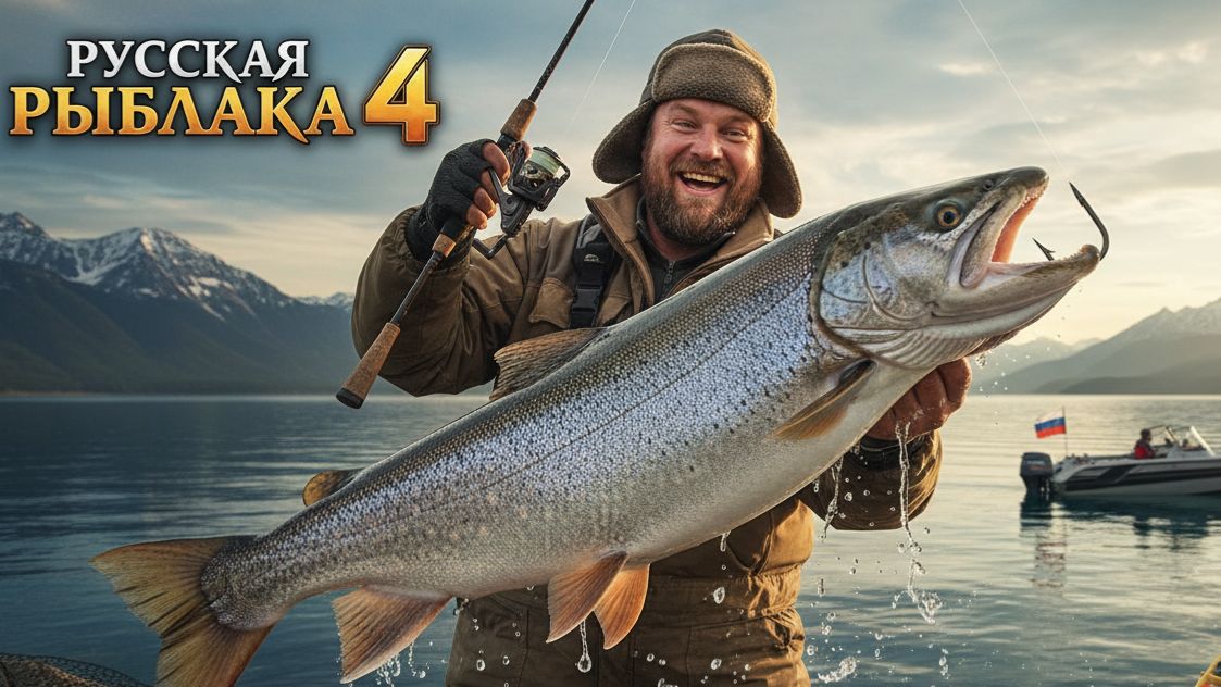 Точка на Трофейную Форель озерную! [Озеро"Куори" RF-4]