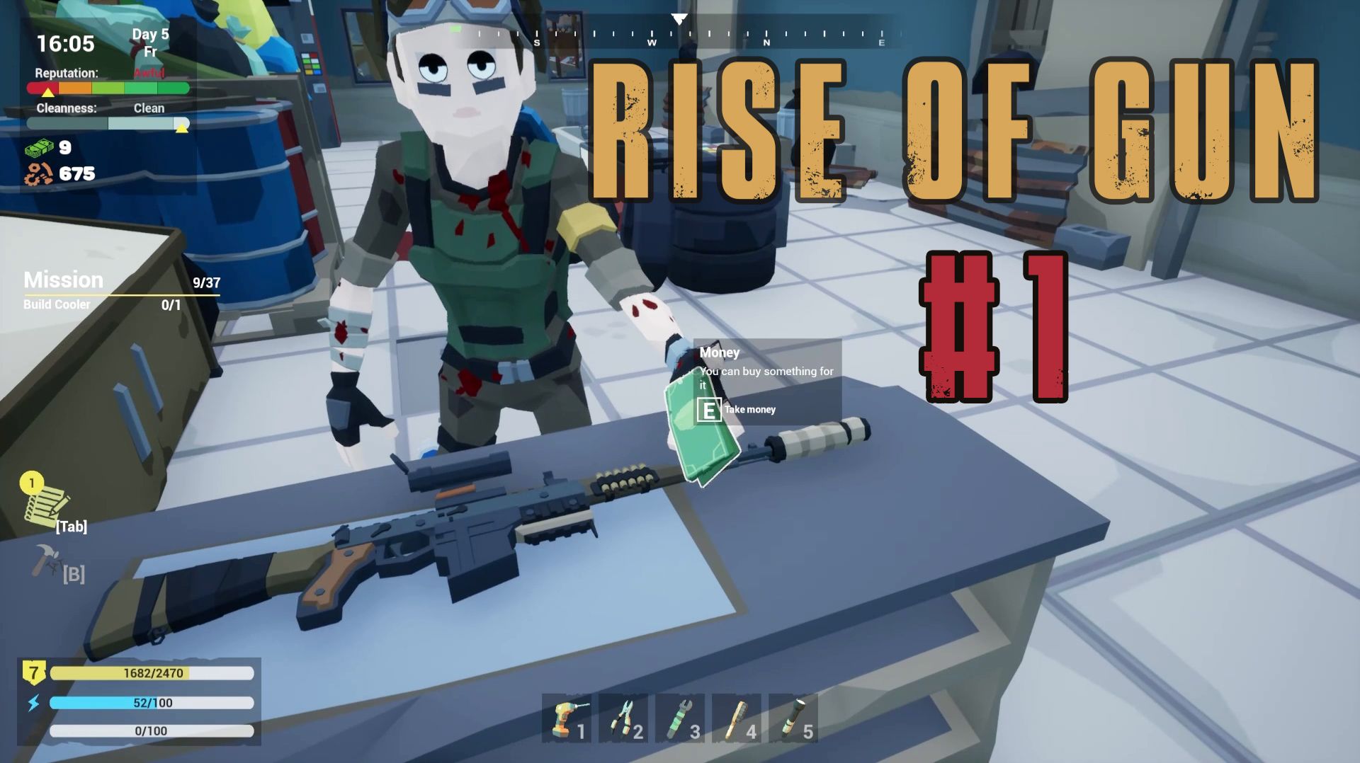 Открыл Оружейный Магаз Rise Of Gun #1