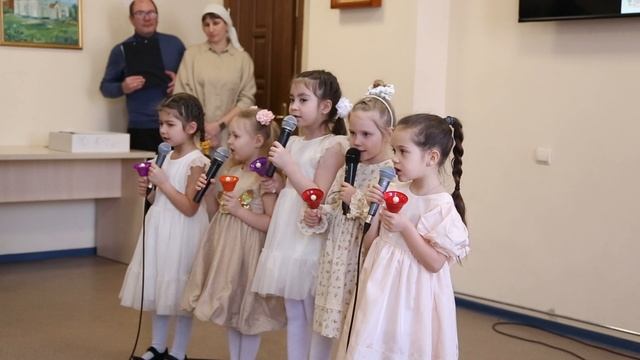 "Колокольчики". Младшая группа воскресной школы Свято-Елизаветинского храма