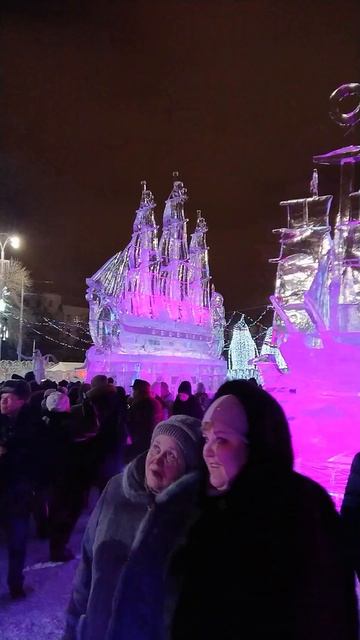 Ледовый городок ✨ зимние гуляния