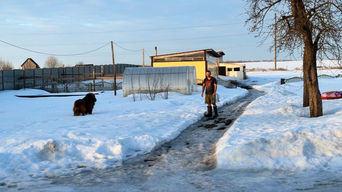 Пришлось защищать свою территорию. Делаем ремонт своими руками. Строим дом в деревне.