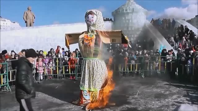 Народные масленичные гулянья в г.Чите. (2014г.)