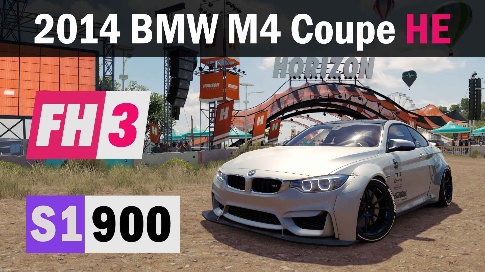 Forza Horizon 3 - 2014 BMW M4 Coupe Horizon Edition, Race