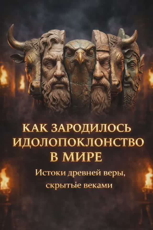 Как зародилось идолопоклонство в мире. Часть 1/3