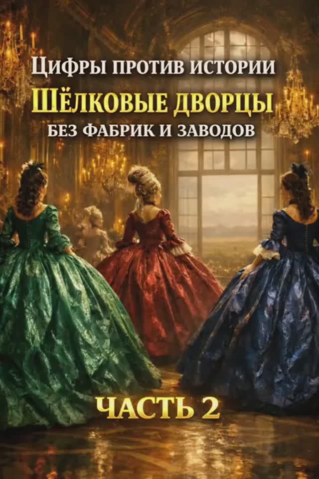 Цифры против истории. Шелковые дворцы без фабрик и заводов. Часть 2/2