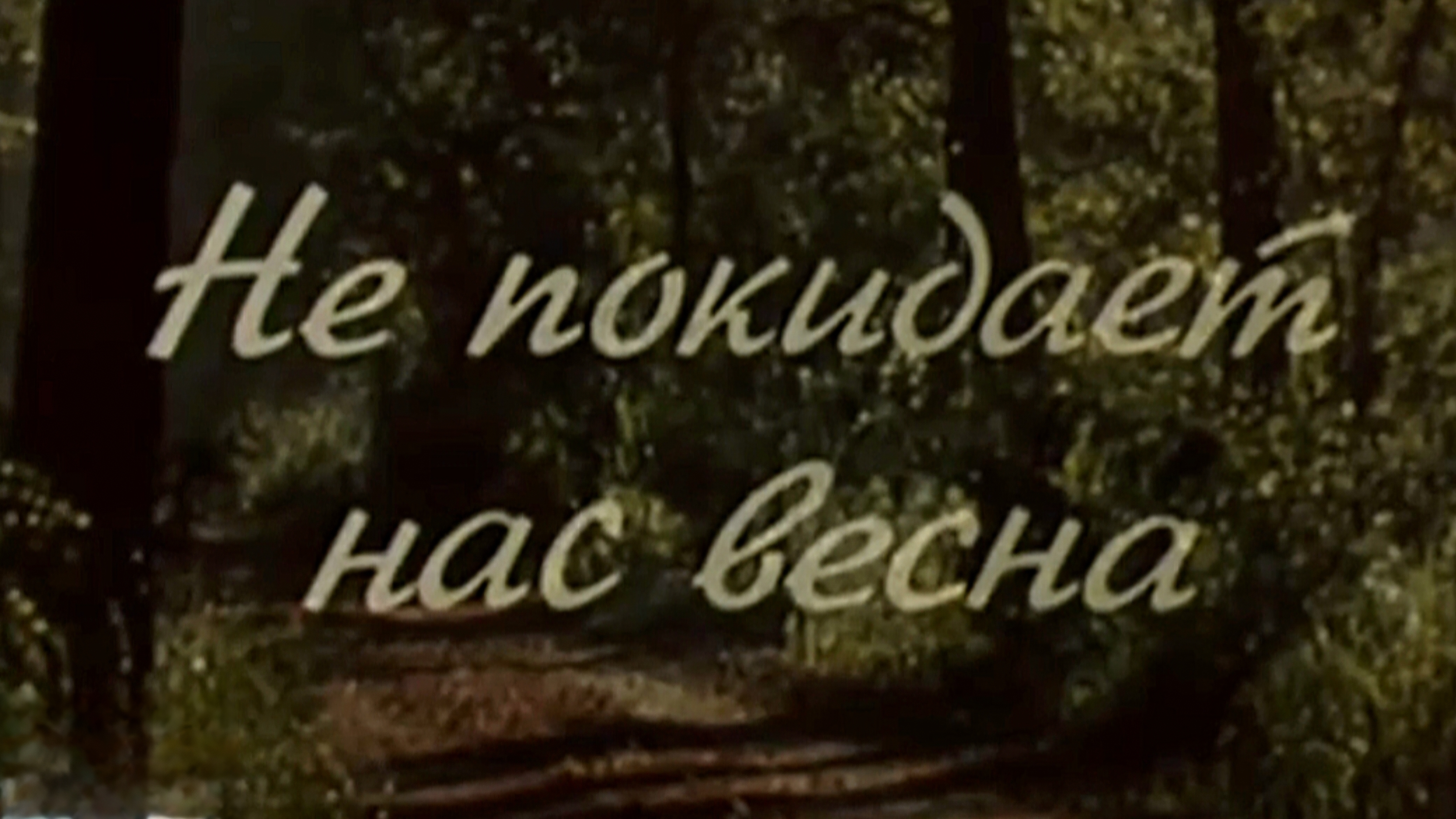 Татьяна Рузавина и Сергей Таюшев "Не покидает нас весна"