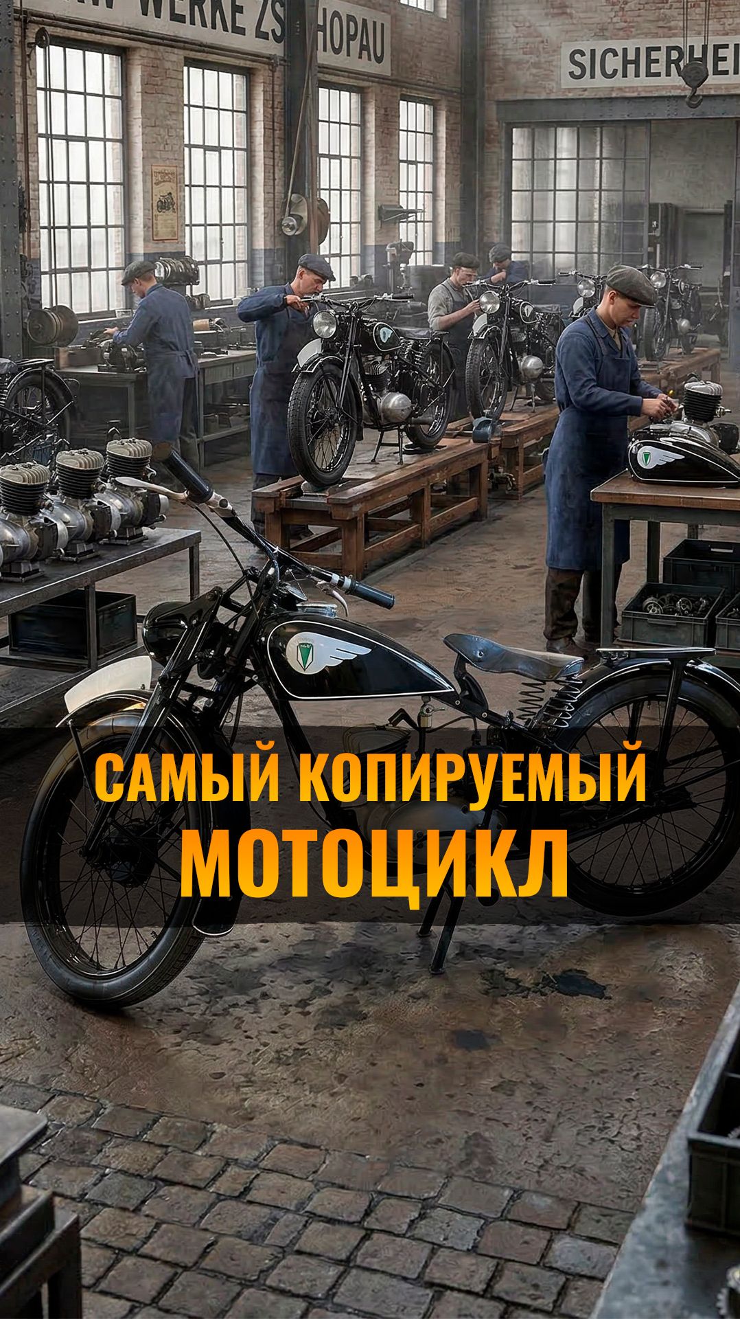 Самый копируемый мотоцикл DKW RT 125
