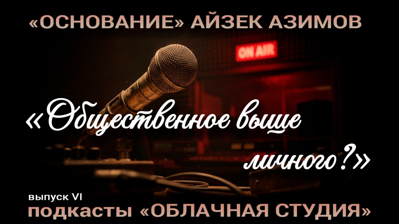 Основание Айзек Азимов подкасты Облачная студия выпуск 6