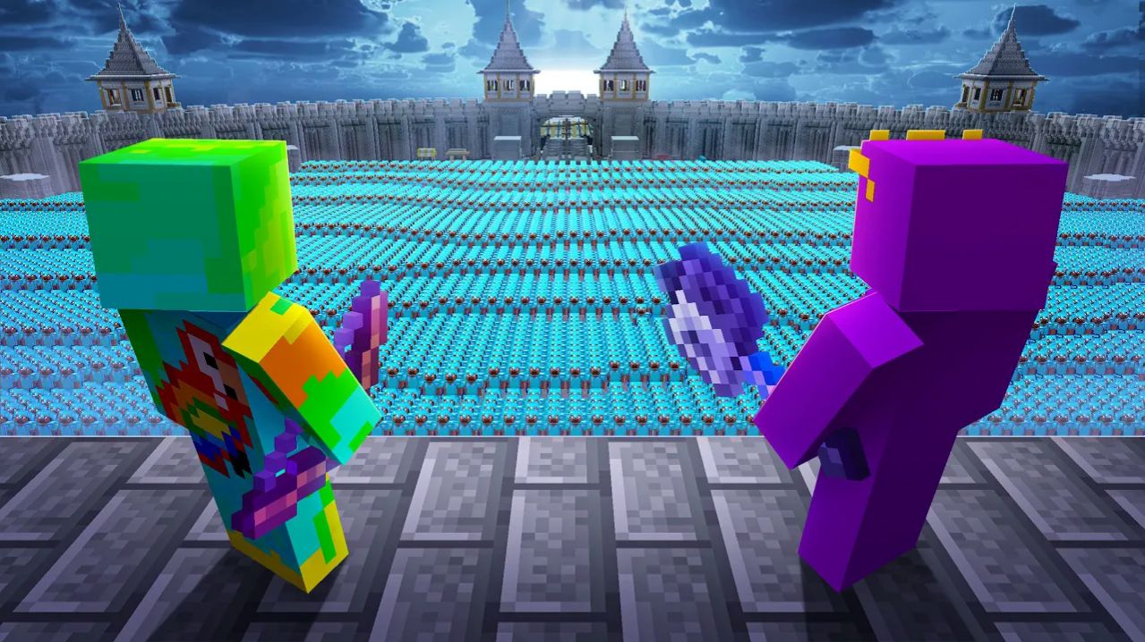 2 Про Игрока VS  1000 Охотников