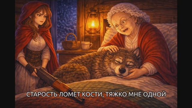 Новая история Красной Шапочки - рассказ Волка часть 2