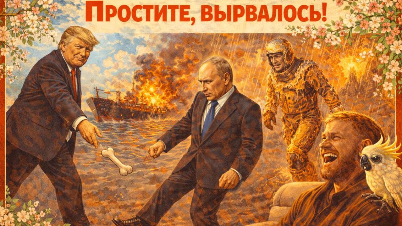 "Простите, вырвалось!" №367 | Подачки от Трампа, Мантуров на Венере, прорыв в Ормузе