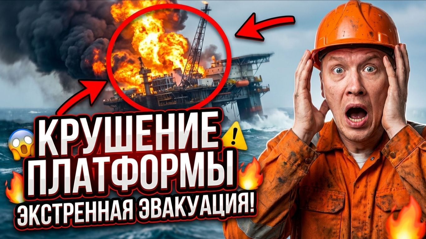 Крушение Нефтяной платформы."Часть 1"
