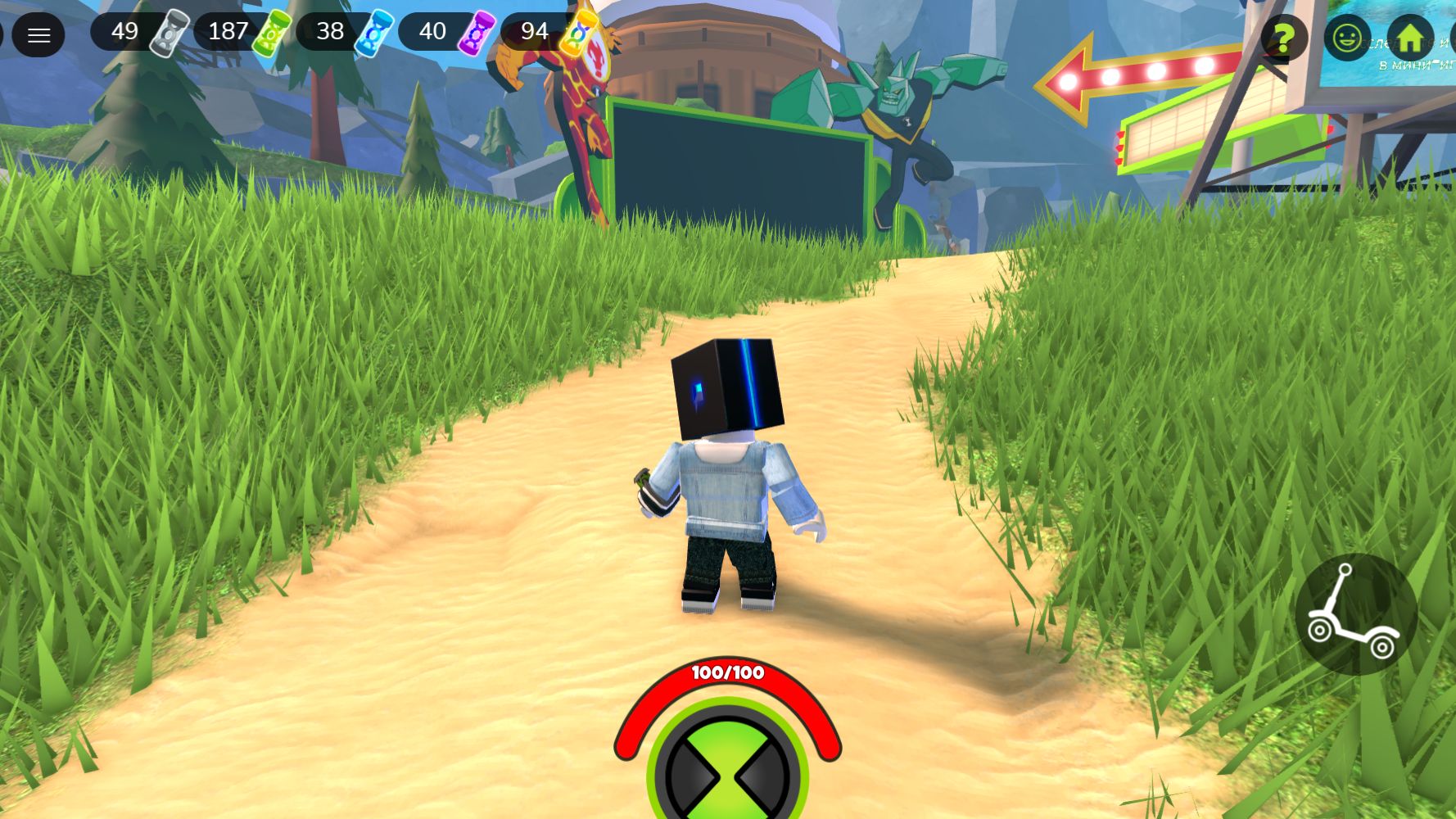 Roblox-Ben 10 super hero time #1.5 (Все видео в кинотеатре)