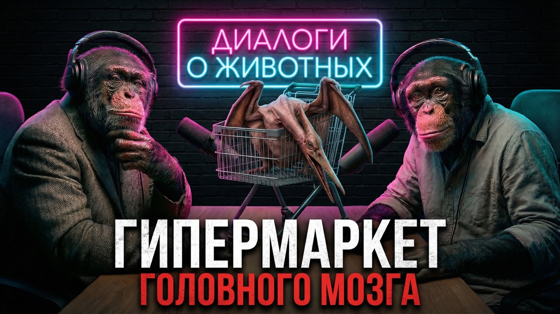 Зачем он купил ПТЕРОДАКТИЛЯ?! 🦖 Гипермаркет головного мозга. Диалоги о животных. Выпуск 15.