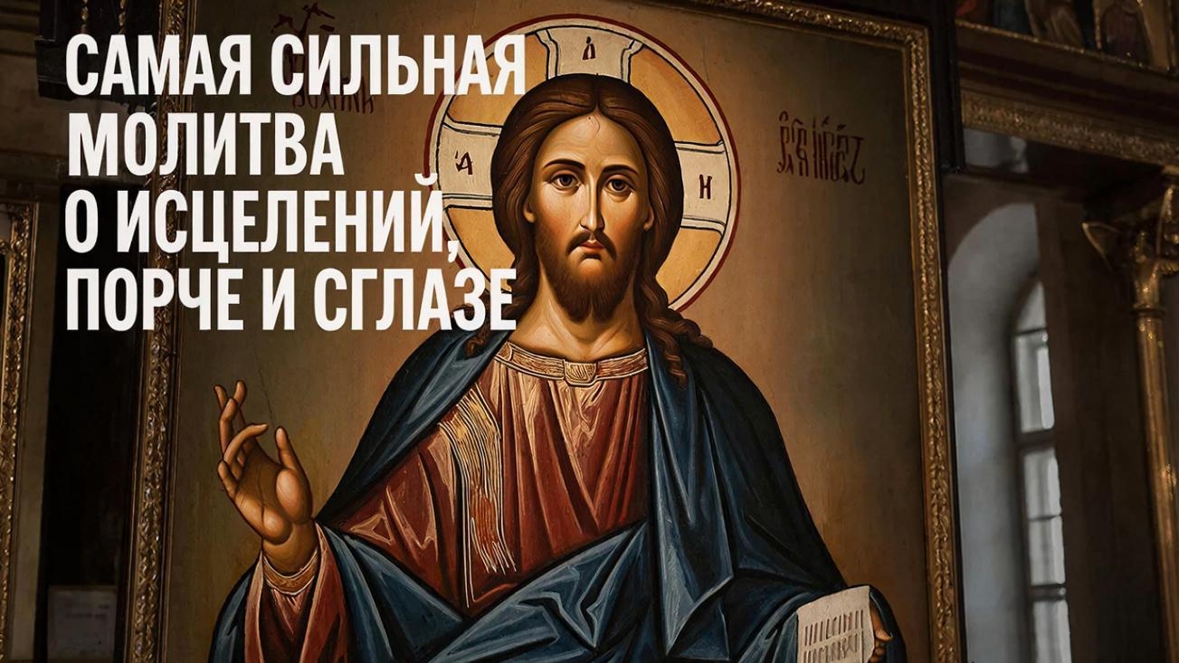 Самая сильная молитва о исцелении порчи и сглаза послушай сегодня эту молитву 1 раз и чудо случится