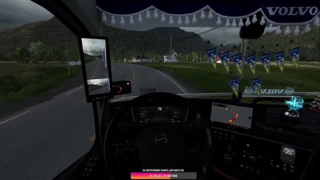 Euro Truck Simulator 2 обкатываем NEW DLC Nordic Horizions