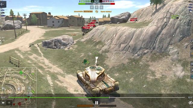 WoT Blitz Мясорубка на Кастильи! #9