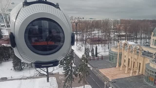 Фуникулер на ВДНХ, туда и обратно