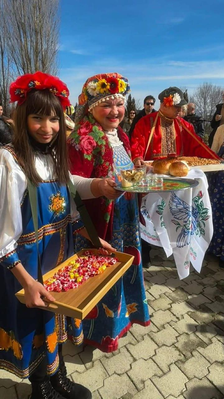 флэшмоб и мишка