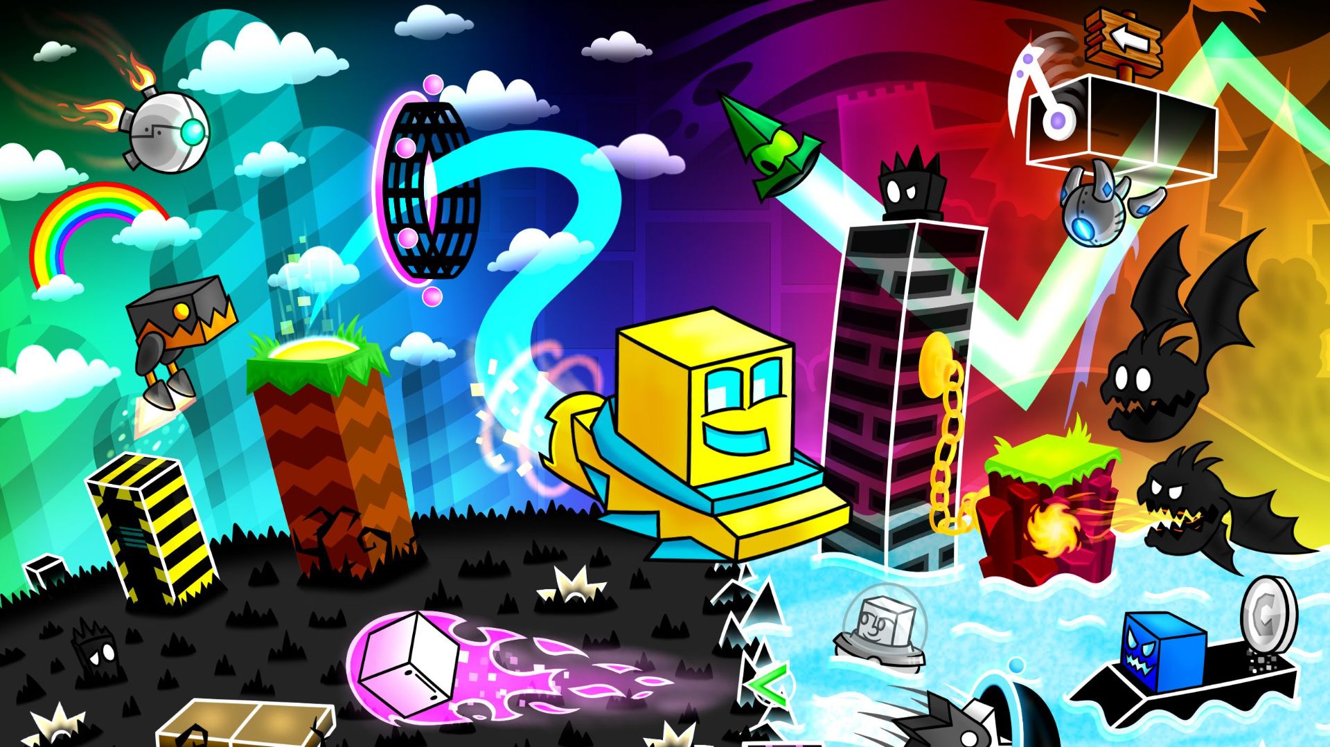 Geometry Dash - Я СДЕЛАЛ 3 УРОВЕНЬ