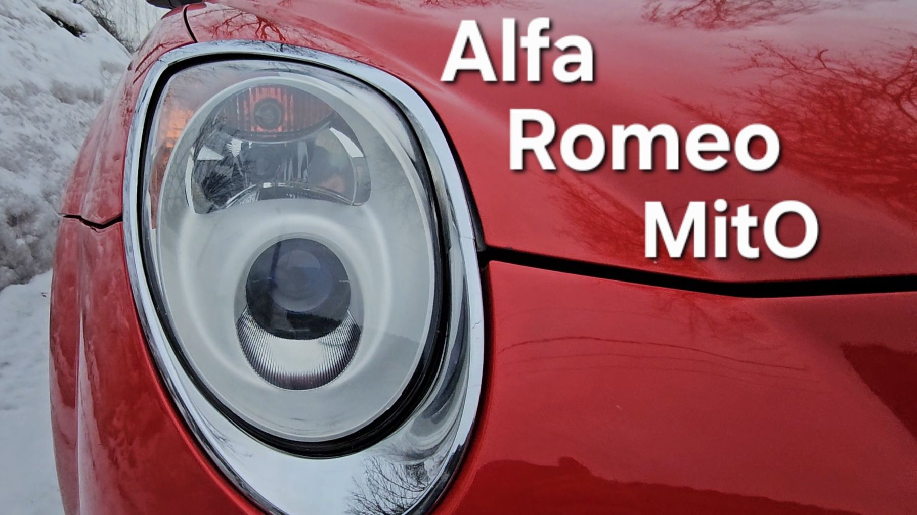 Alfa Romeo Mito установка би-лед линз.