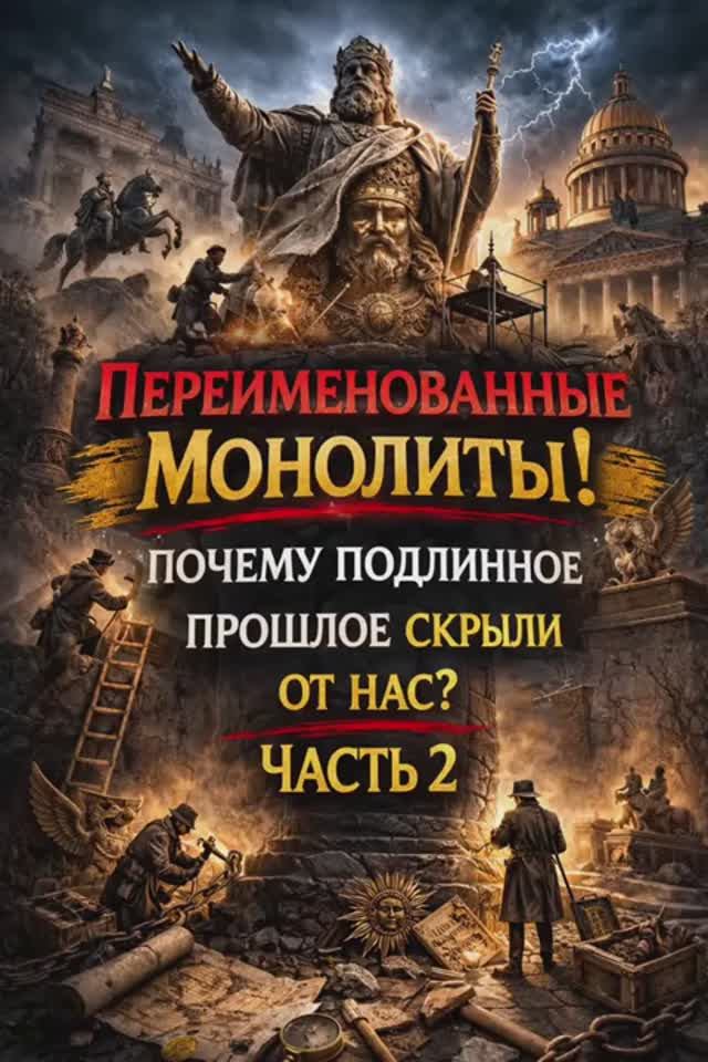 Украденные монументы ! Какие статуи получили новые имена, чтобы скрыть их прошлое. Часть 2/2