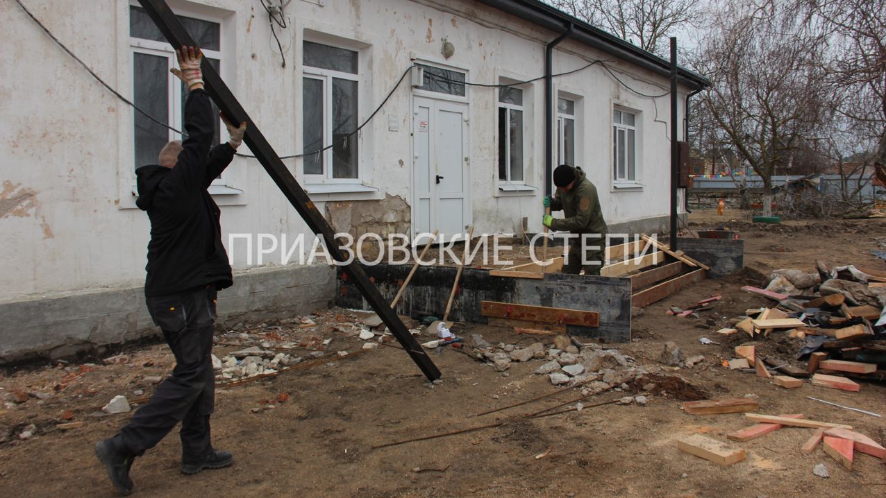 В детском саду ст-цы Должанской Ейского района идёт реконструкция