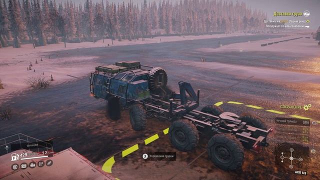 прохождение Snowrunner Аляска (США) часть 27 без комментариев