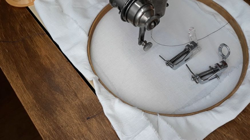 Бабушкин секрет настройки машинки для вышивки