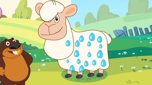 Простоквашино. Ферма. Овечка.