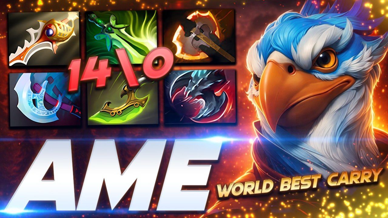 AME KEZ — профессиональный геймплей в Dota 2 [Смотри и учись]