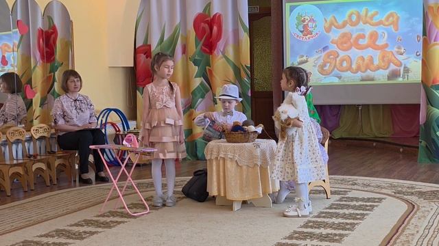 Дошколята подготовили «телевизионный эфир» под названием «Весна ТВ»