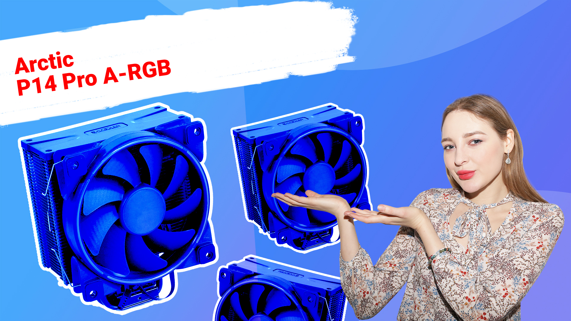 НИКС Компьютерный Супермаркет: видео про Вентилятор 140x140 мм Arctic P14 Pro A-RGB