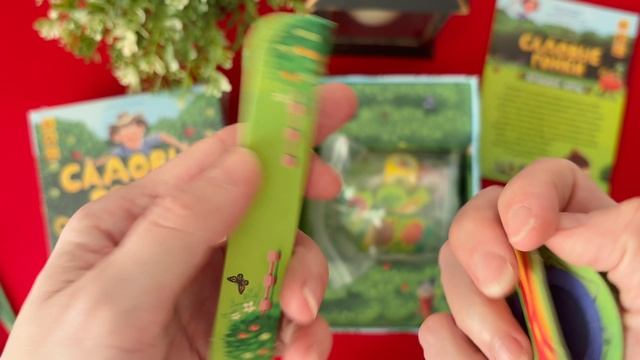Распаковка настольная игра «Садовые гонки»