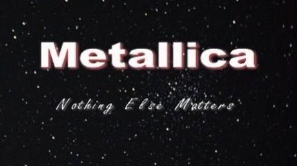 Metallica - Nothing Else Matters