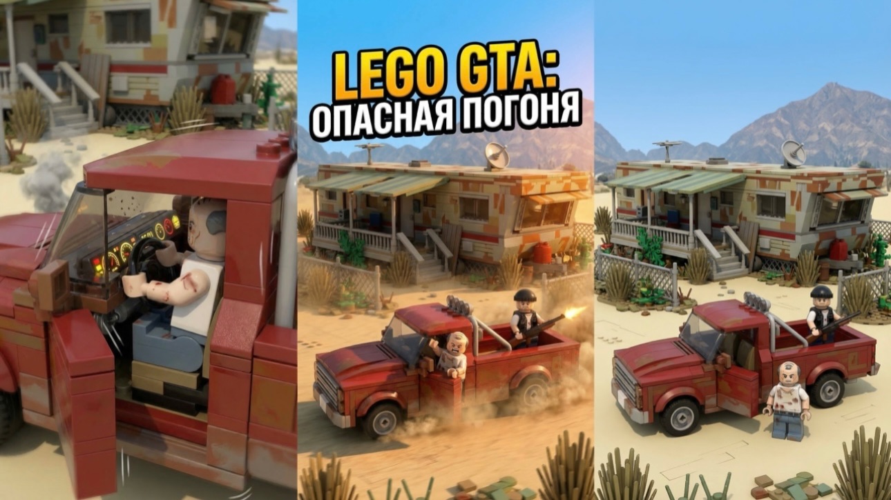 LEGO GTA | ИИ анимация