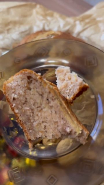 #25 Ароматный дуэт: нежный банановый кекс с хрустящими грецкими орешками 🍌🌰