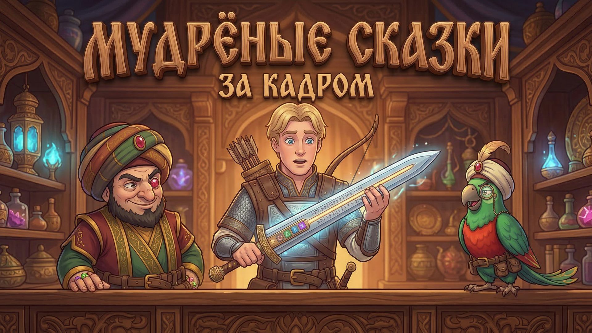 Яромир о мече Кладенец тысяча  Мудрёные сказки