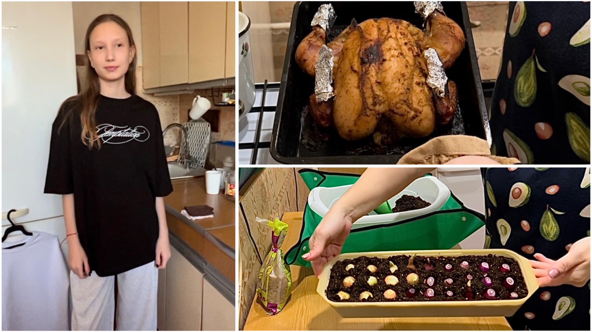 9 марта. ПРИМЕРЯЕМ НАРЯДЫ. КОСТОЧКА на УЖИН. Домашний день.