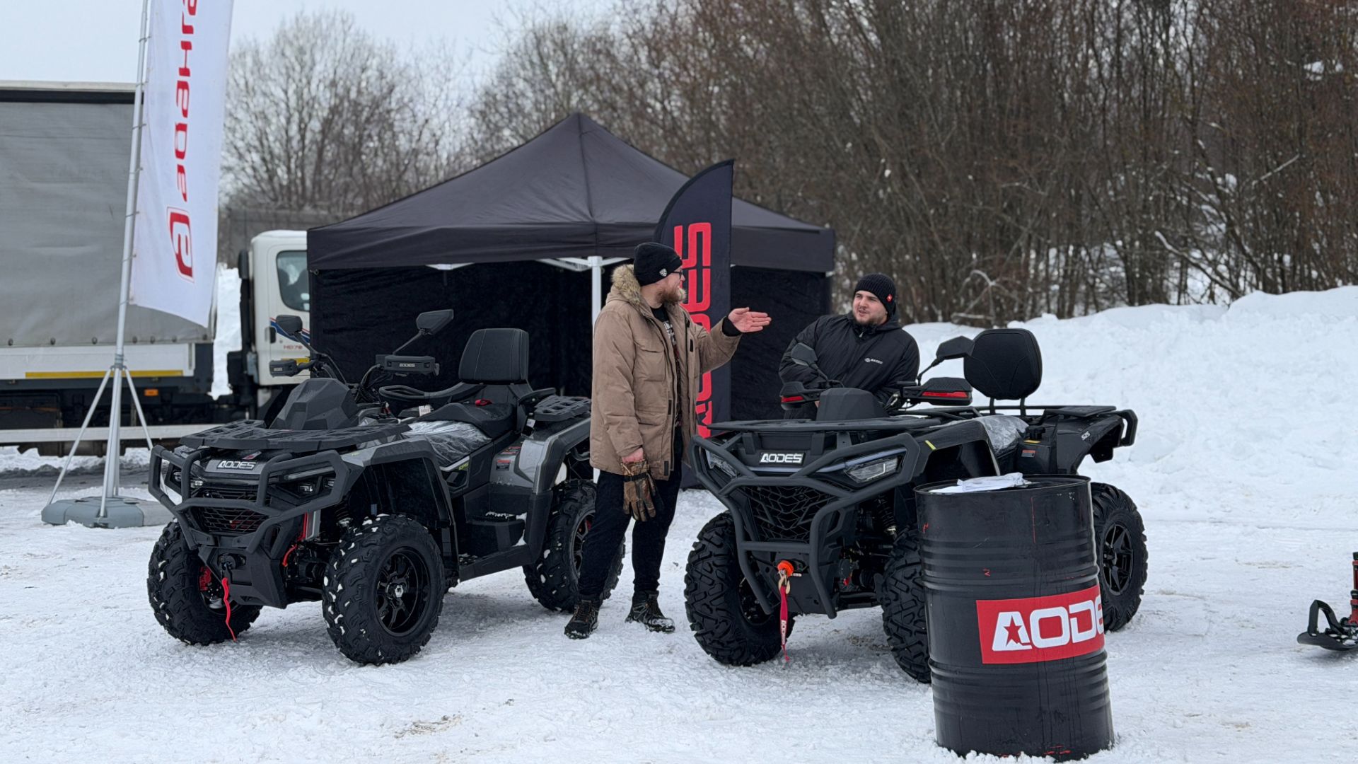 Мотосалон «Максимум» на фестивале «В снегах Кириллова»!