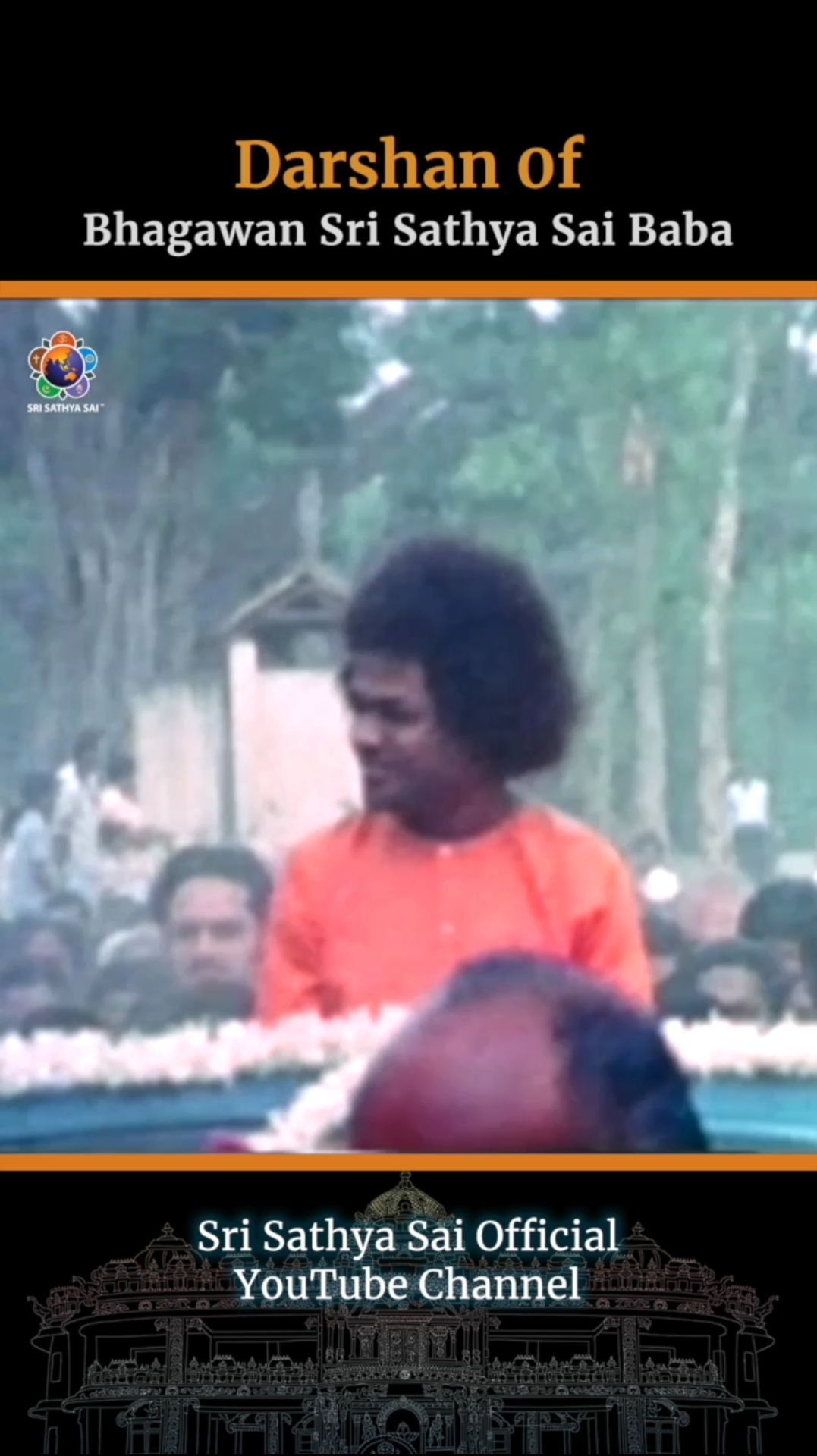 Божественный Даршан Шри Сатья Саи 🙏