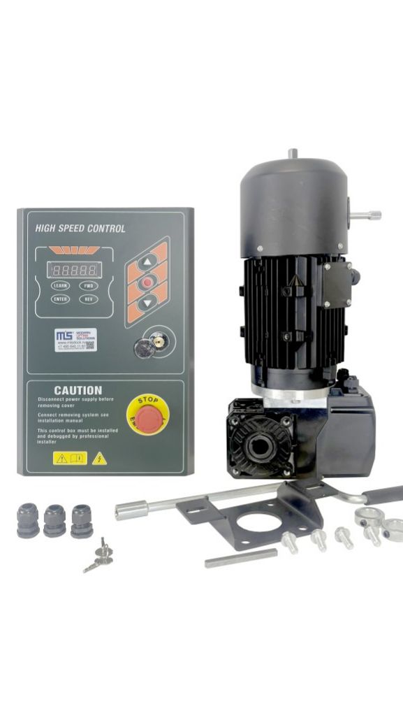 Работа Автоматики скоростных ворот CSI 10.24-25