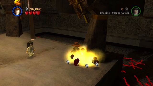 LEGO Indiana Jones Чудовищные змеи прохождение (PC) #4