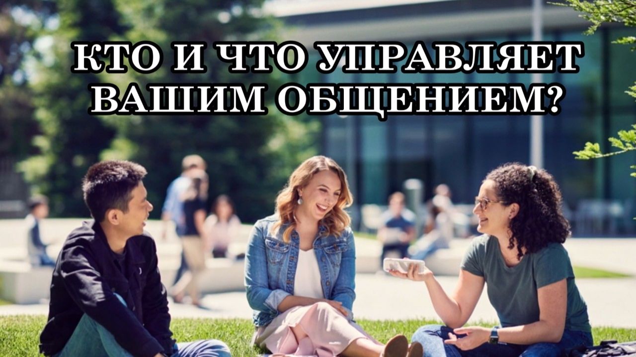 КТО И ЧТО УПРАВЛЯЕТ ВАШИМ ОБЩЕНИЕМ? КОМУ ПРИНАДЛЕЖИТ КОНТРОЛЬ ЗА ЖИЗНЬЮ?