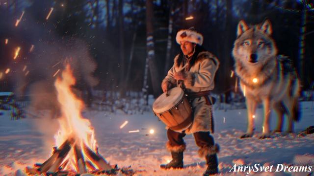 Музыка для глубокого погружения и медитации - шаманский бубен